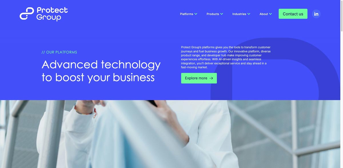 Nos plateformes pour stimuler la croissance | Protect Group